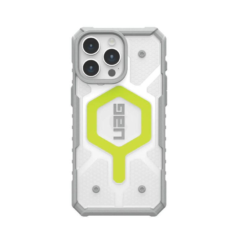 UAG PATHFINDER CLEAR IPHONE 11 - 16 PRO MAX CASE - Neon